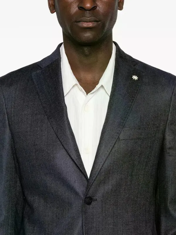 MANUEL RITZ Single-breasted Notch-lapel Blazer