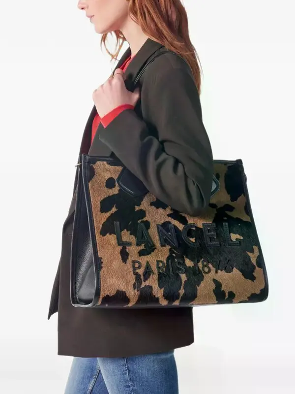 LANCEL Pony-style Leather Tote Bag