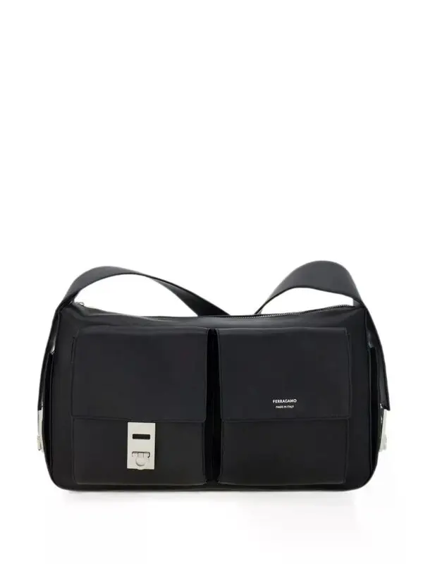 FERRAGAMO Large Hug-buckle Messenger Bag