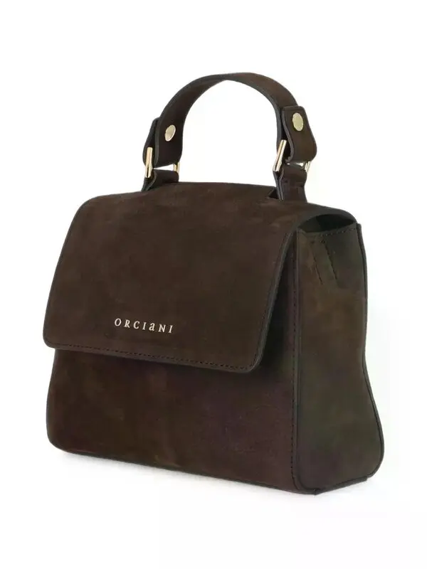 Orciani Mini Sveva Nabucco Leather Tote Bag
