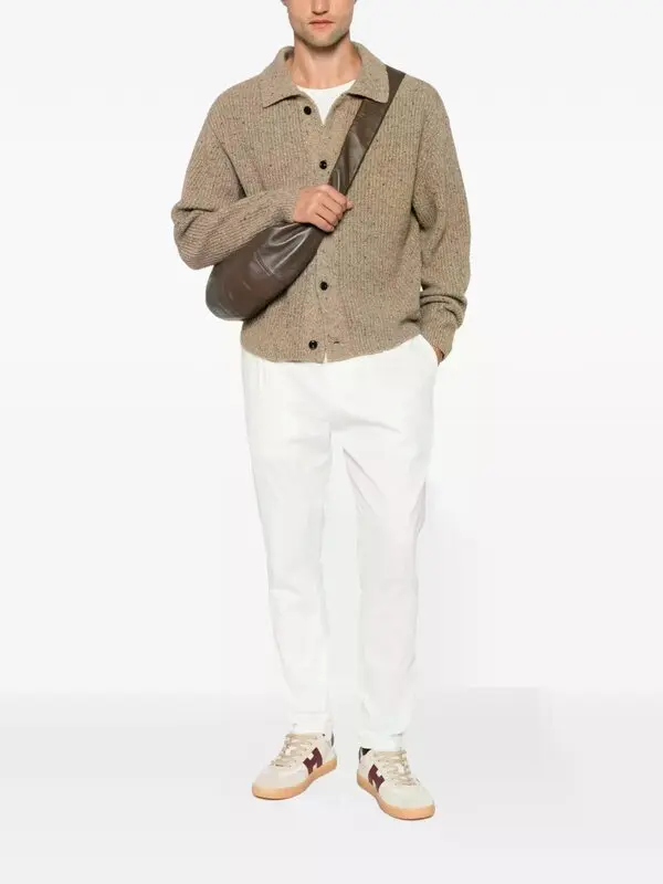 DONDUP Pleated Straight-leg Trousers