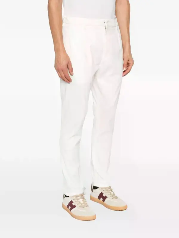 DONDUP Pleated Straight-leg Trousers