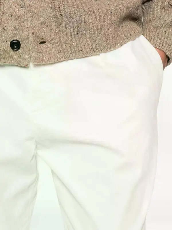DONDUP Pleated Straight-leg Trousers