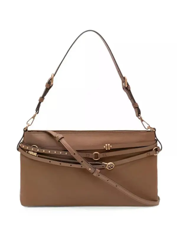 Pinko Belt Bag Medium Shoulder Bag In Leather