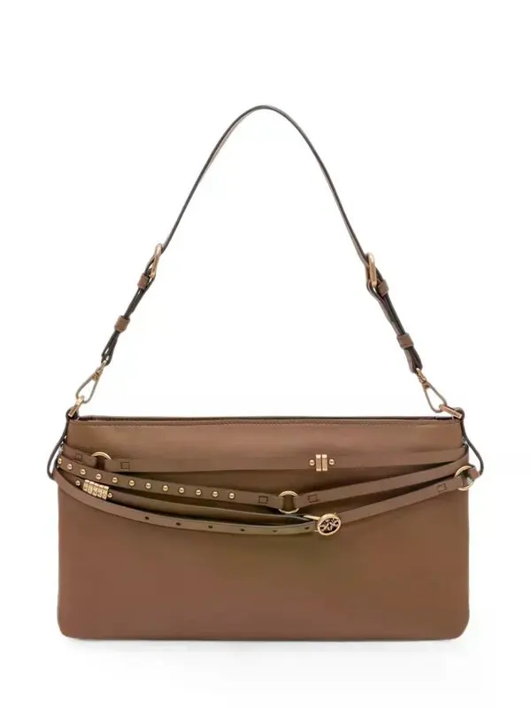 Pinko Belt Bag Medium Shoulder Bag In Leather