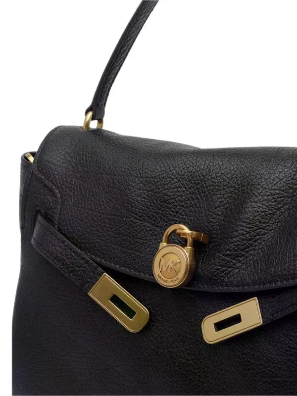 Michael Kors Hamilton Large Textured Leather Slouchy Satchel
