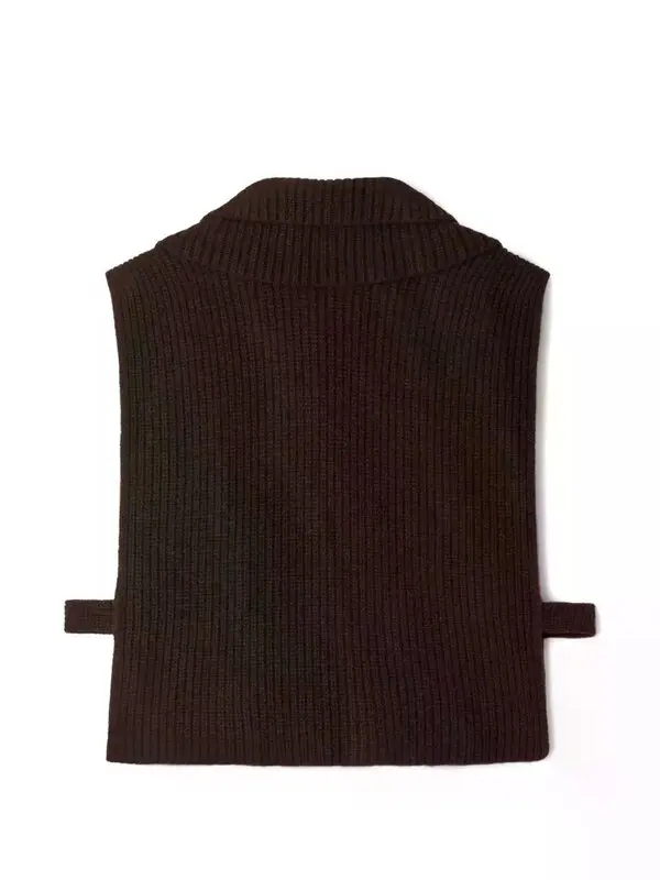 Sandro Zipped Trucker Collar