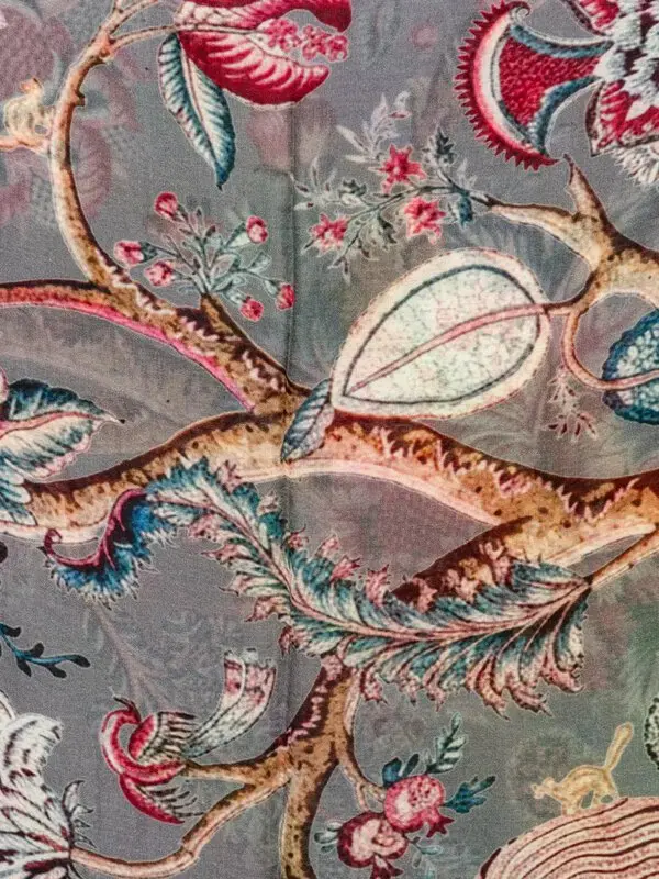 MOULETA Floral-print Frayed Scarf