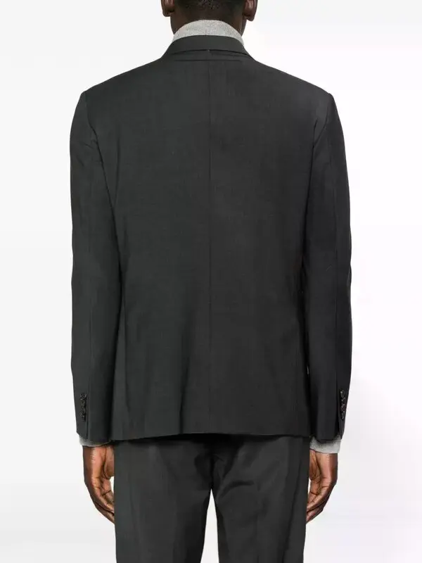 AMARANTO Double-breasted Peak-lapels Blazer