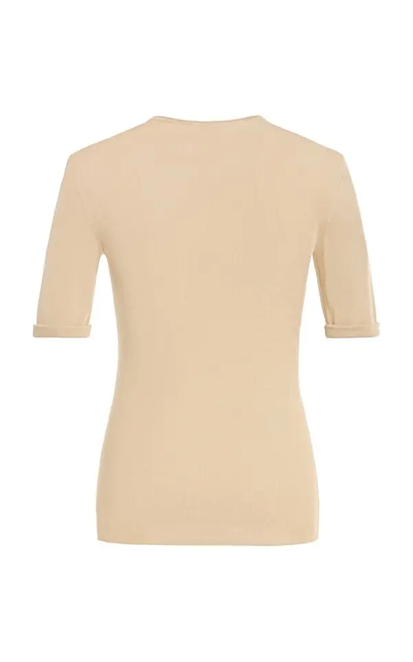 Calvin Klein Clothilde Half-sleeve Top - Neutral