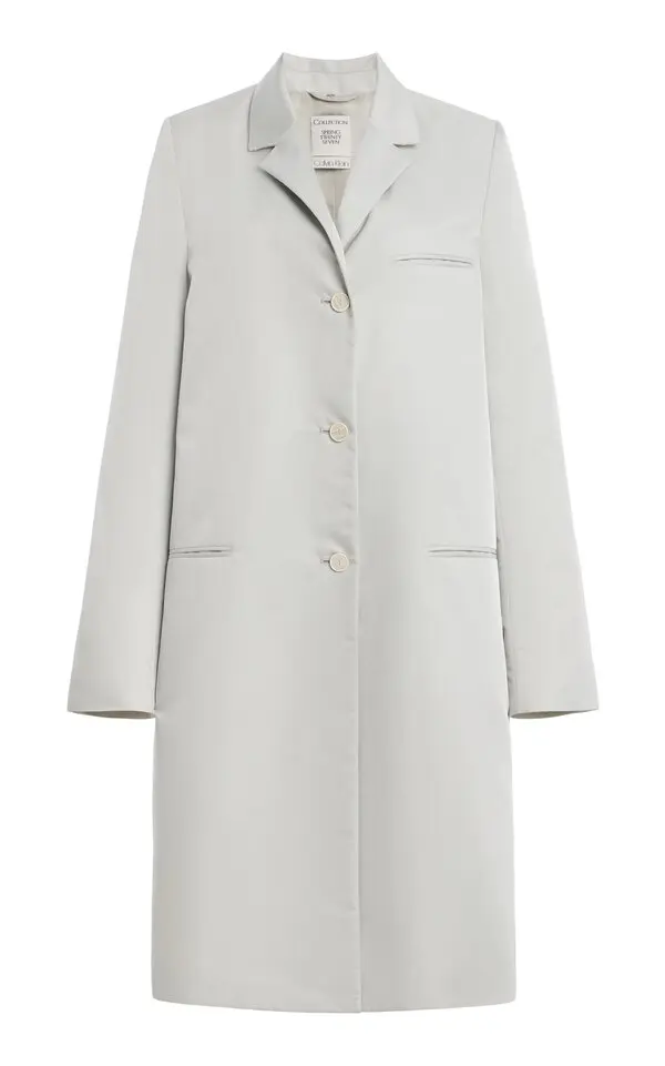 Calvin Klein Zana Single Breasted Coat