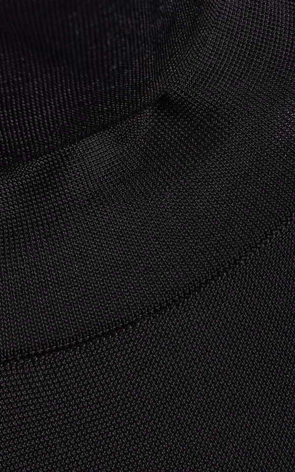 Calvin Klein Irene Turtleneck Silk Sweater - Black