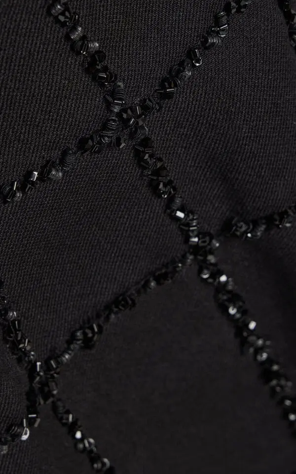 Calvin Klein Paige Embellished Midi Dress