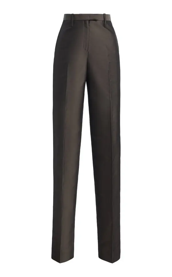 Calvin Klein Nellie Mid-rise Tapered-leg Pants
