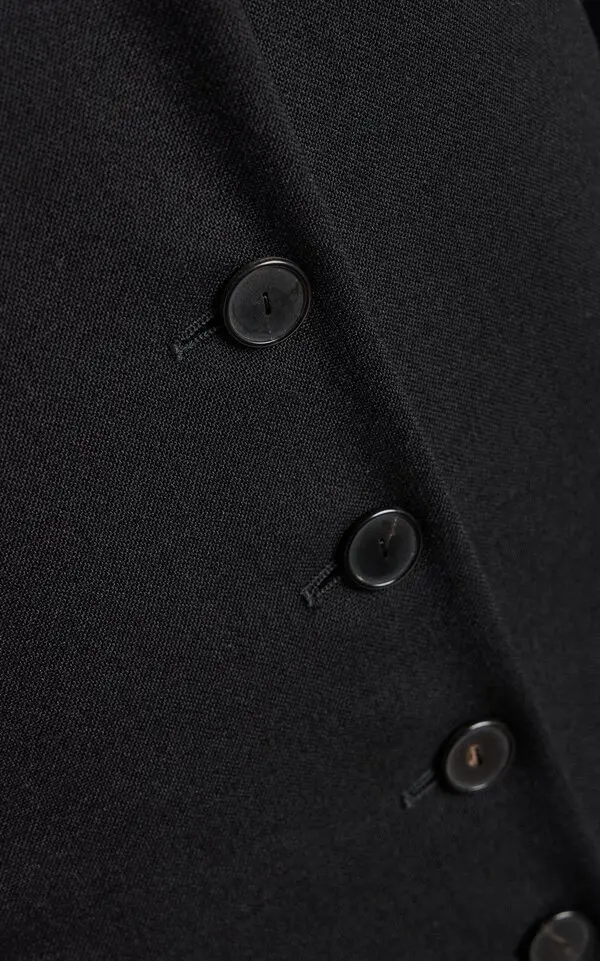 Calvin Klein Jade Single-breasted Wool Coat