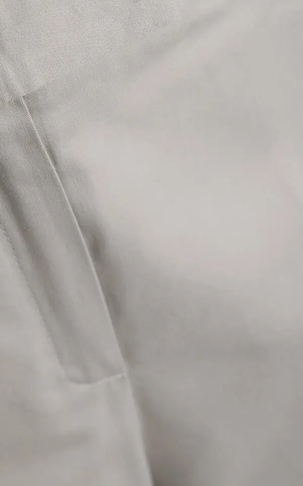 Calvin Klein Nellie Mid-rise Linen-blend Tapered-leg Pants