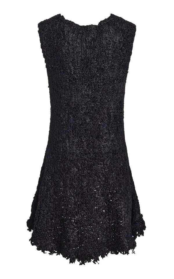Calvin Klein Elara Crinkled Silk Top - Black