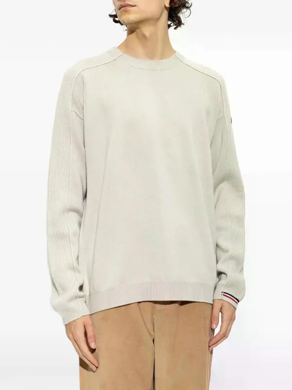 Moncler Ribbed-knit Wool Sweater