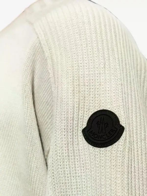 Moncler Ribbed-knit Wool Sweater