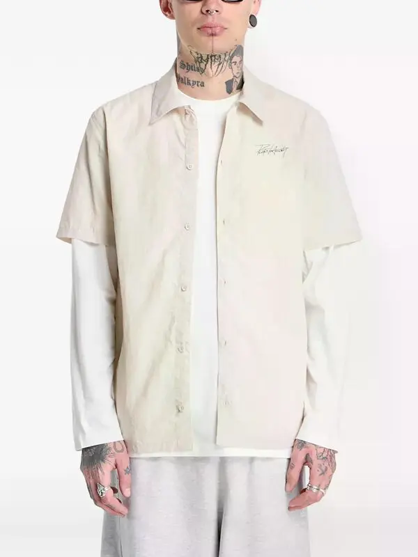PROSTO Sport Logo-print Short-sleeve Shirt