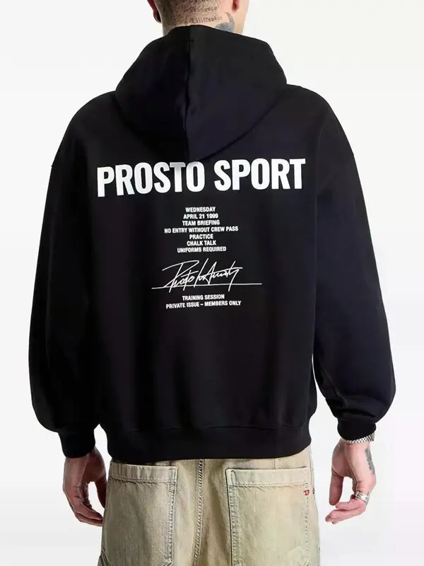 PROSTO Club Logo-print Hoodie