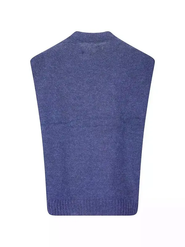 THIBAULT VAN DER STRAETE Intarsia-knit Vest