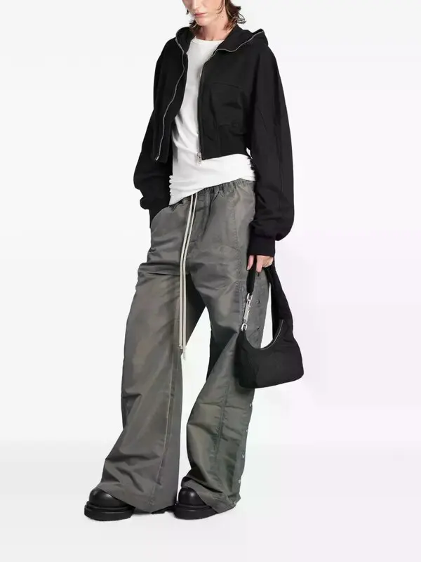 Rick Owens Press-stud Drawstring Wide-leg Trousers