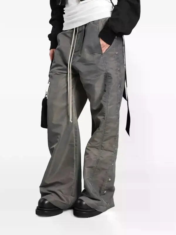 Rick Owens Press-stud Drawstring Wide-leg Trousers