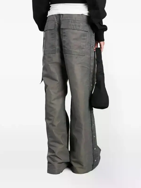 Rick Owens Press-stud Drawstring Wide-leg Trousers