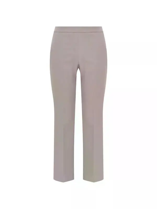 Malìparmi Pressed-crease Flared Trousers
