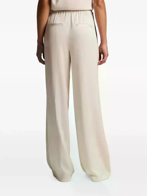 Vince Drawstring Wide-leg Track Pants