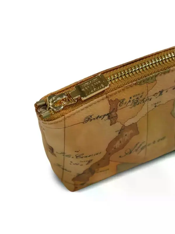 ALVIERO MARTINI 1° CLASSE Geo Map-print Pouch Bag