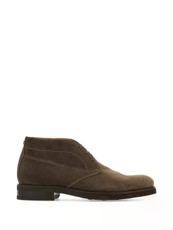 FERRAGAMO Suede Ankle Boots