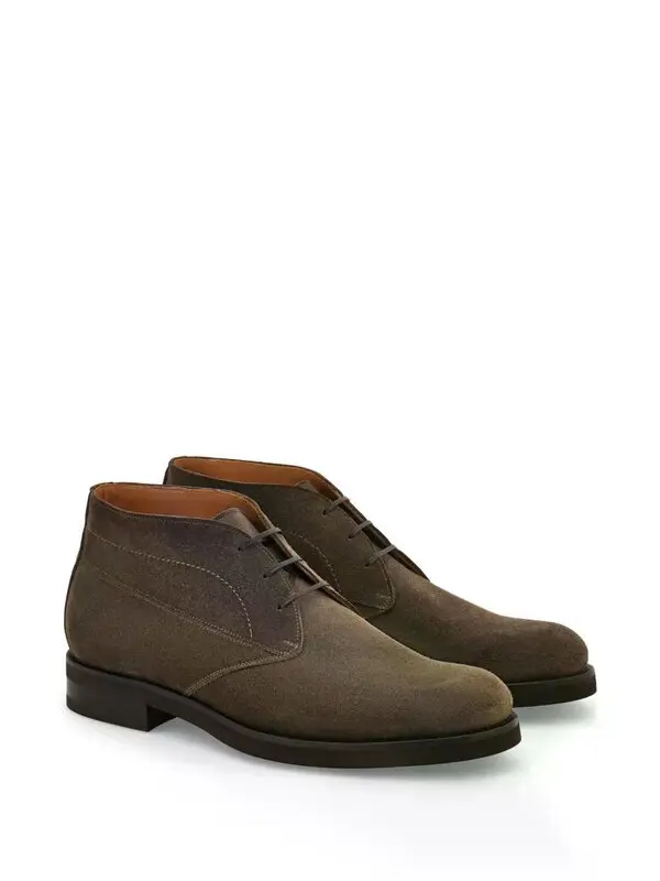 FERRAGAMO Suede Ankle Boots