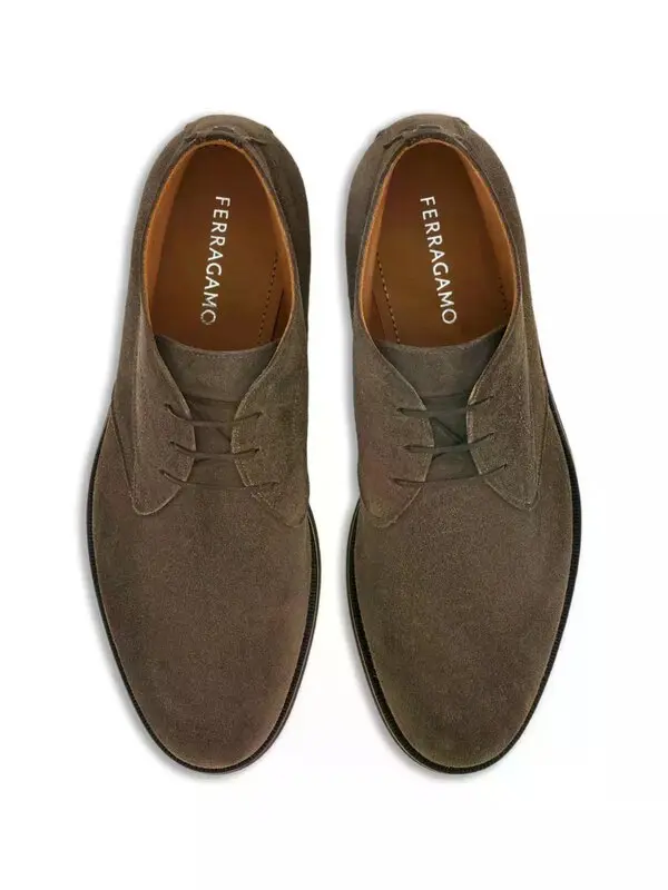 FERRAGAMO Suede Ankle Boots