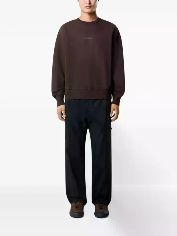 Stone Island 6100037 Organic Cotton Fleece Sweatshirt