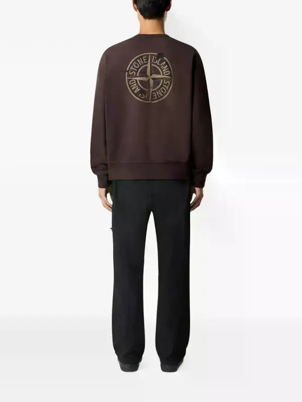 Stone Island 6100037 Organic Cotton Fleece Sweatshirt