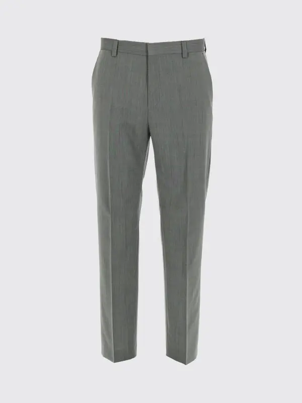 Hugo Straight-leg Pleated Tailored Trousers In Virgin Wool