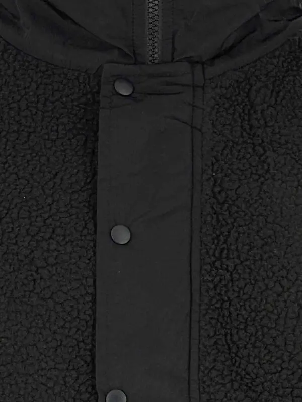 ENTIRE STUDIOS High-neck Half-zip Fleece Jacket With Elasticated Cuffs - Grey
