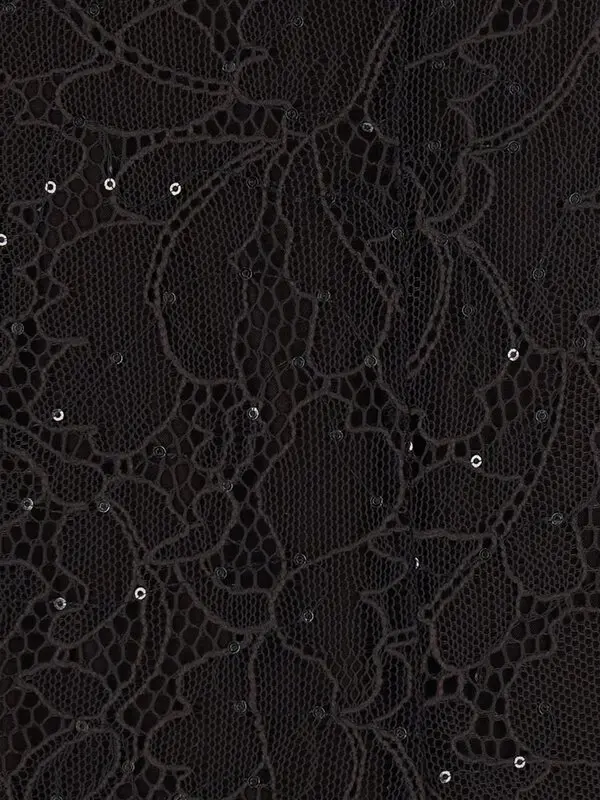 TWINSET Sequin-embroidered Lace Midi Ceremony Dress