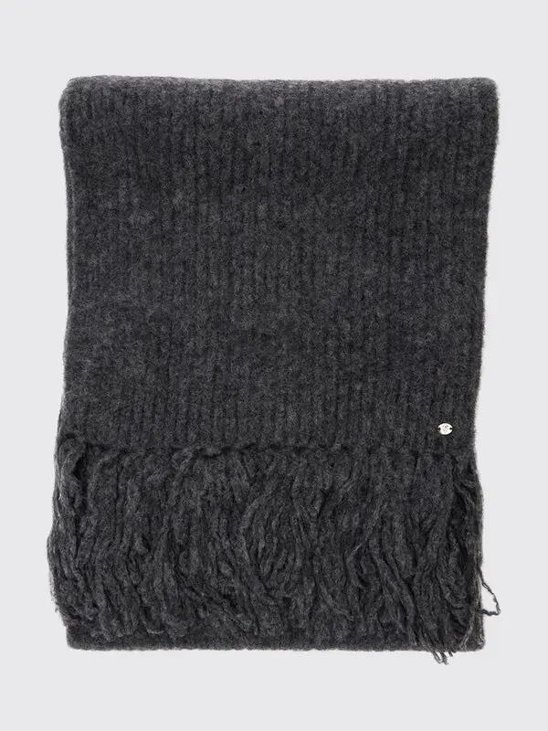 Helen Kaminski Wool And Alpaca Blend Scarf With Fringed Hem