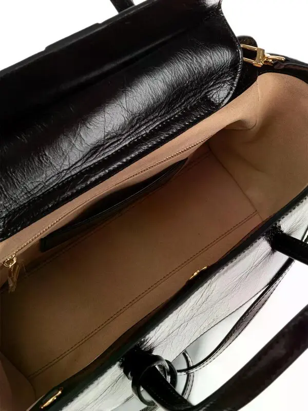 HIDESINS Flap Medium Leather Tote Bag