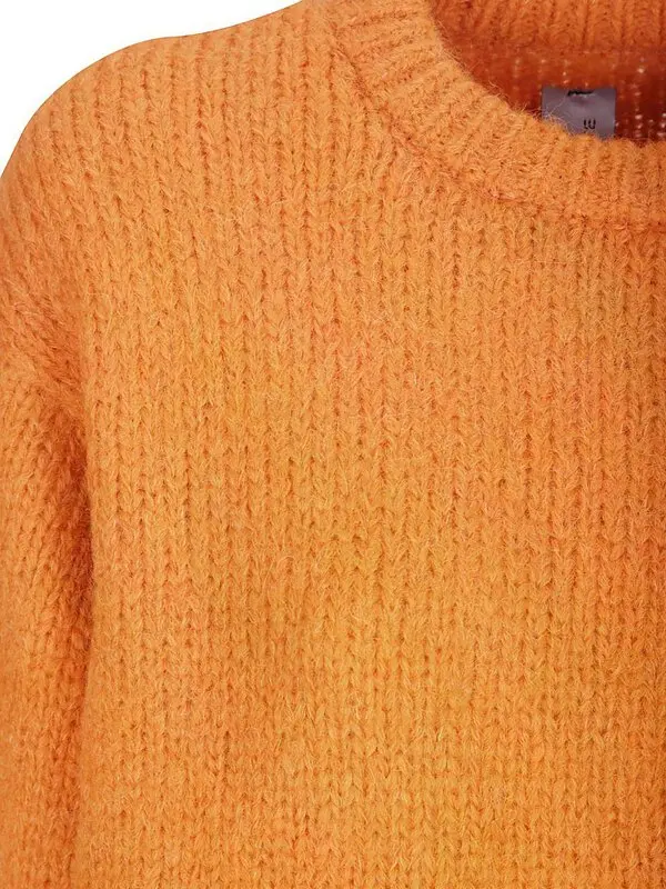 THIBAULT VAN DER STRAETE Chunky-knit Crew-neck Sweater