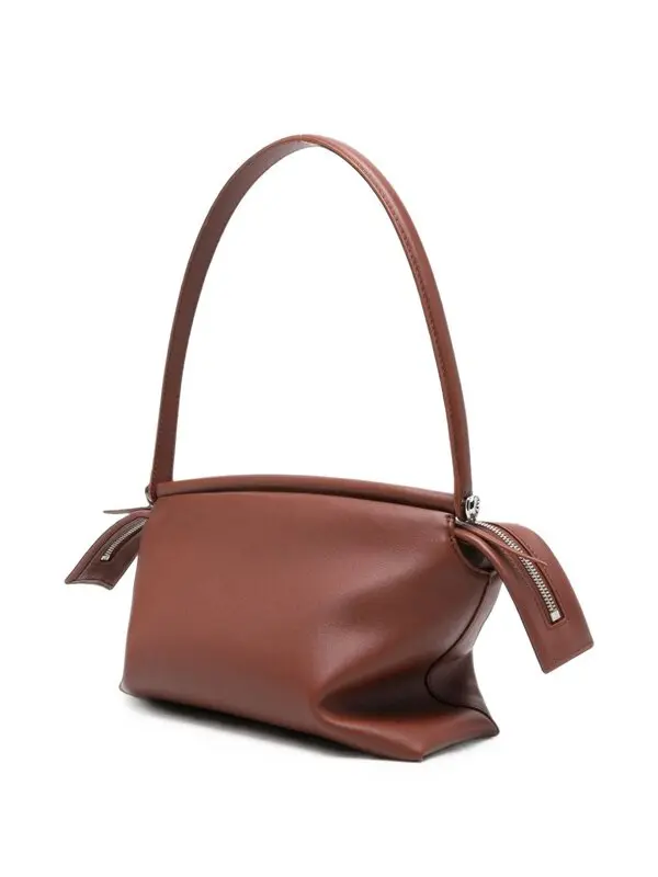 Loewe Whisker Small Leather Shoulder Bag - Brown