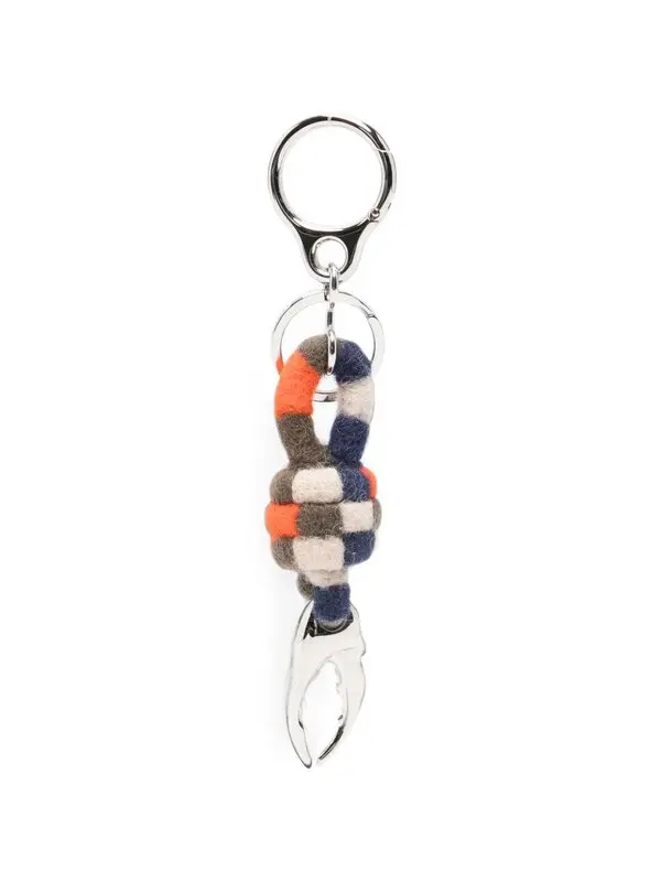 Loewe Knot Claw Charm - Blue