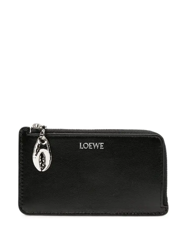 Loewe Claw Leather Card Case - Black