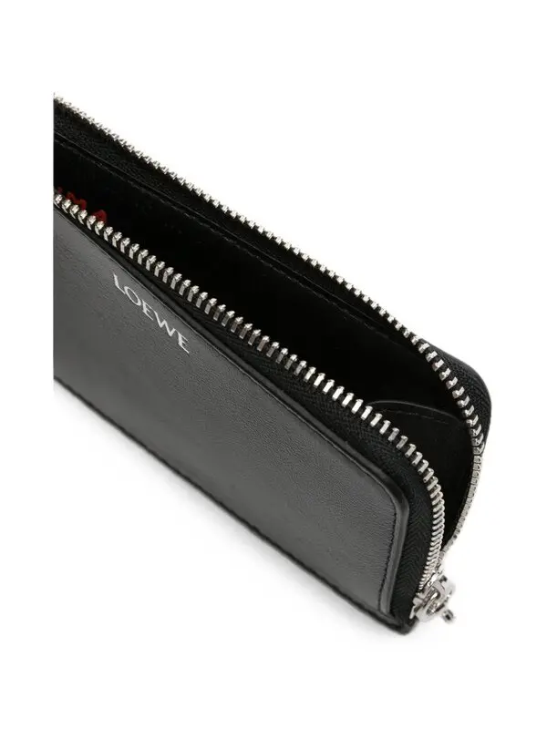 Loewe Claw Leather Card Case - Black