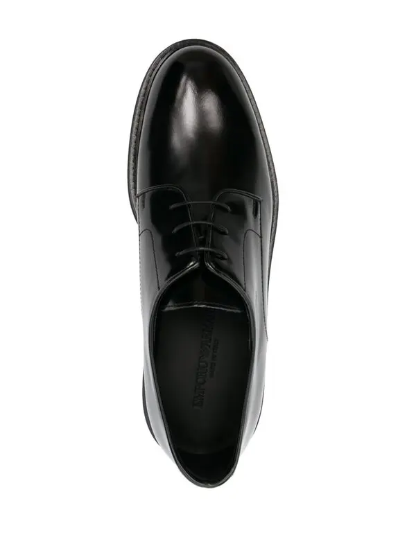 Emporio Armani Leather Derby Shoes