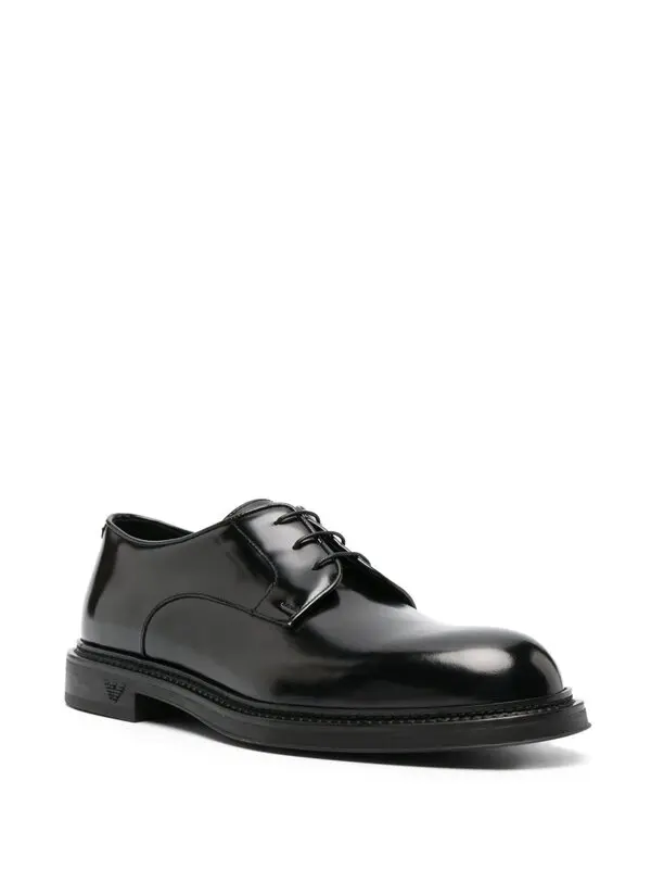 Emporio Armani Leather Derby Shoes