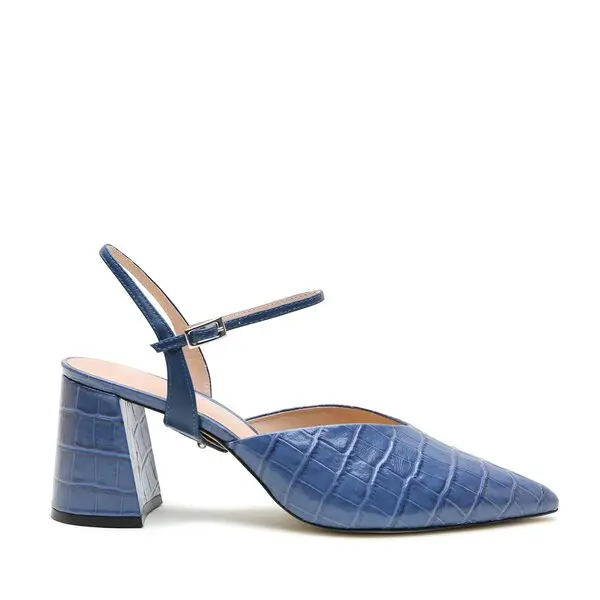 ALTERRE Indigo Croc Amal V Mule